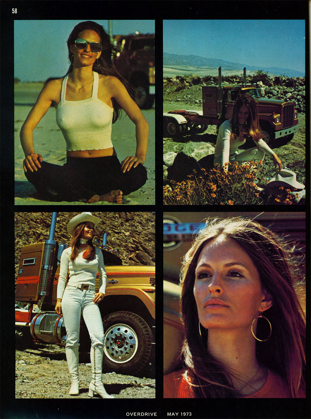 Overdrive Magazine: Voice Of The American Trucker In The 1970s » Design ...
