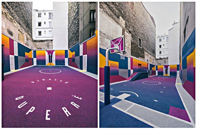 French Artists And Nike Have Redesigned The Paris Duperré Basketball ...