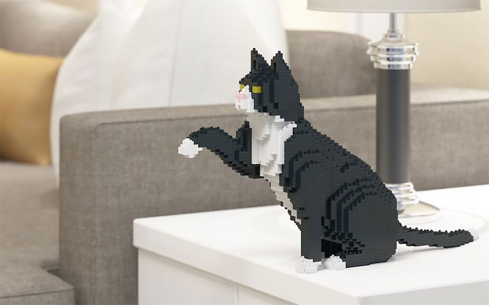 Hong-Kong Based Company Makes Cat ‘LEGOS’ For People Who Love All ...