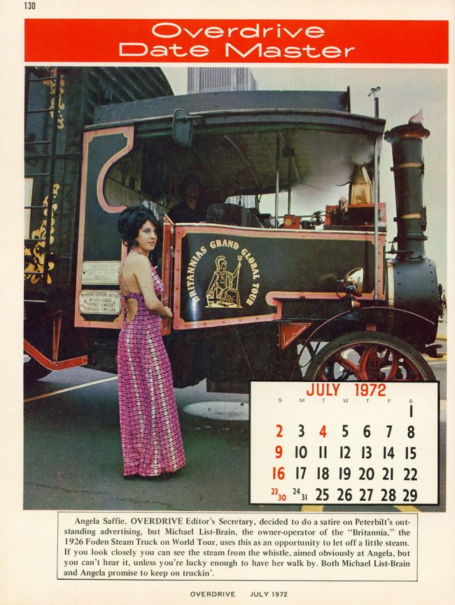 Overdrive Magazine: Voice Of The American Trucker In The 1970s » Design ...