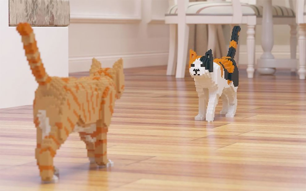 Hong-Kong Based Company Makes Cat ‘LEGOS’ For People Who Love All ...