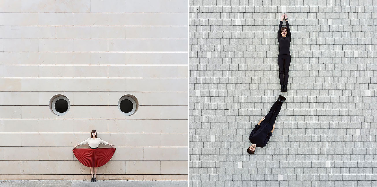 Two Spain-Based Photographers Playfully Interact With Geometry Of ...
