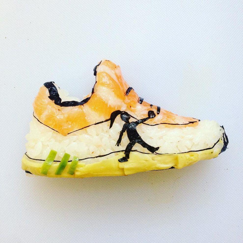 Sushi Chef Yujia Hu Creates Edible Sneaker ‘Shoe-Shi’ » Design You ...