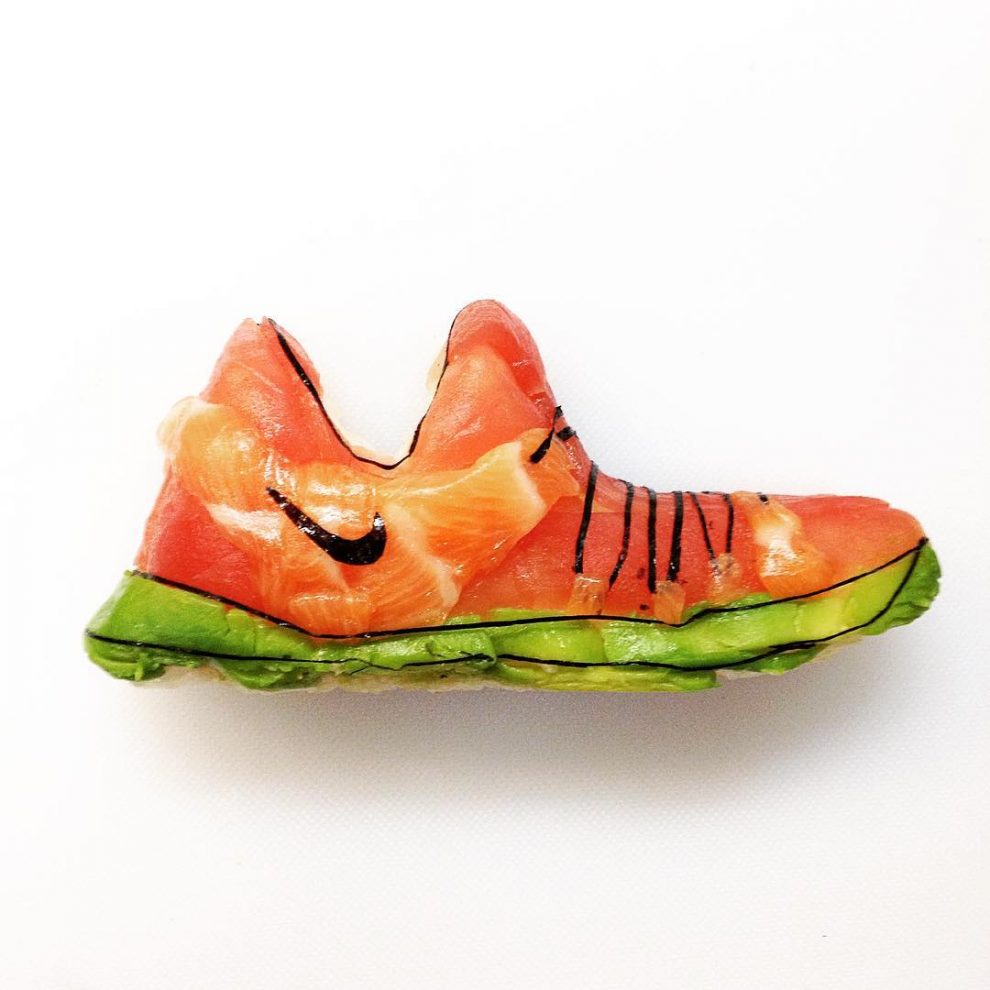 Sushi Chef Yujia Hu Creates Edible Sneaker ‘Shoe-Shi’ » Design You ...