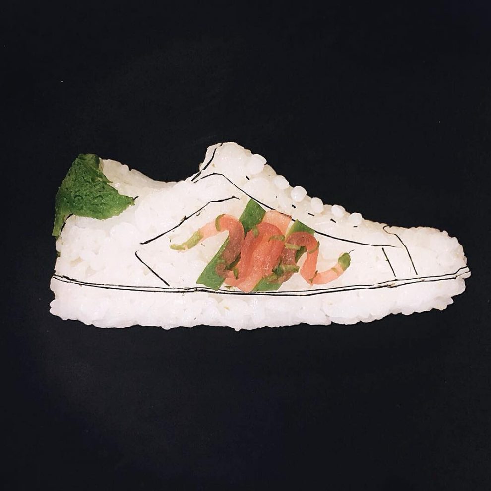 Sushi Chef Yujia Hu Creates Edible Sneaker ‘Shoe-Shi’ » Design You ...
