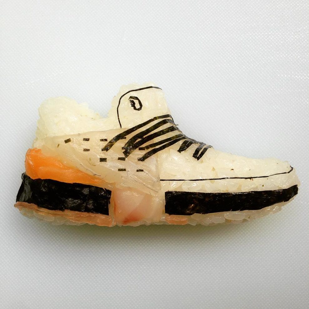 Sushi Chef Yujia Hu Creates Edible Sneaker ‘Shoe-Shi’ » Design You ...