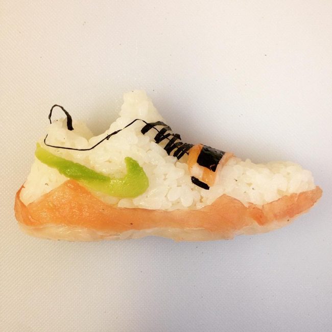 Sushi Chef Yujia Hu Creates Edible Sneaker ‘Shoe-Shi’ » Design You ...