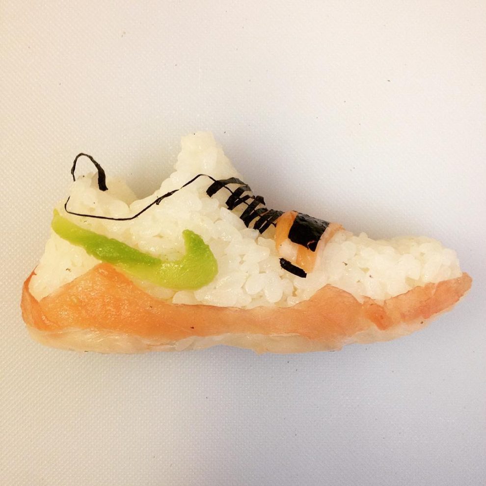 Sushi Chef Yujia Hu Creates Edible Sneaker ‘Shoe-Shi’ » Design You ...