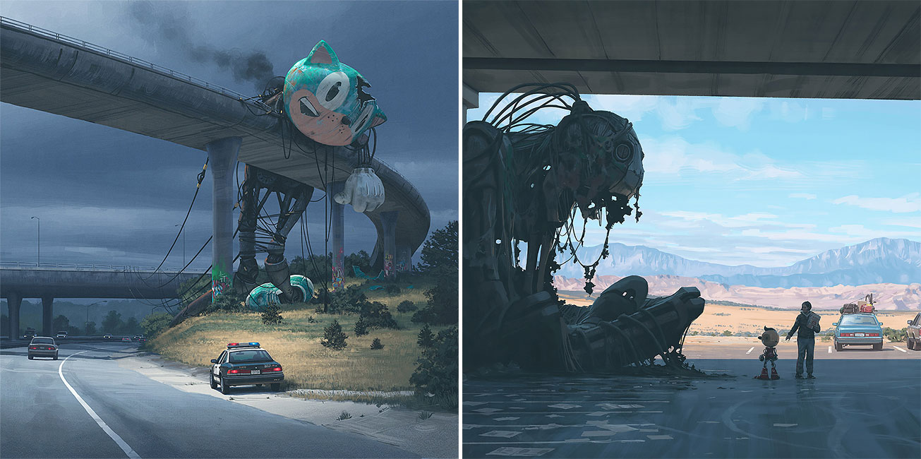 The Electric State: Simon Stålenhag Comes A New Narrative Artbook About ...