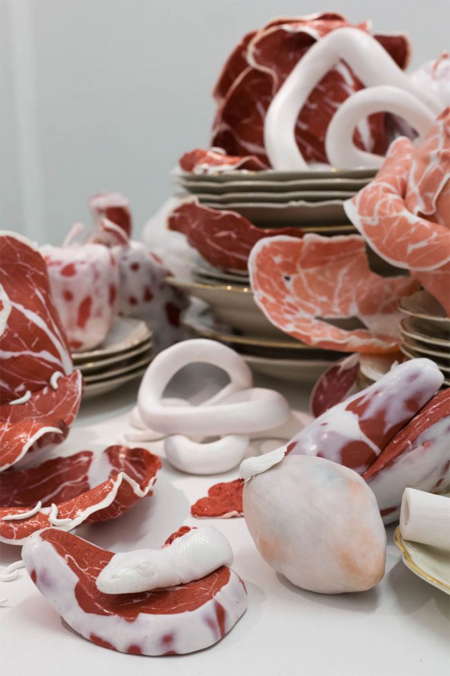 “Very Still Life”: Unsettling Meat Sculptures By Roni Landa » Design ...