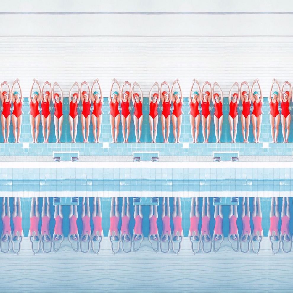 Synchronistic Images Captured In Soviet Era Swimming Pools By ...