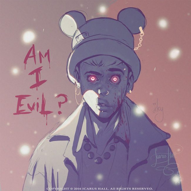 “Am I Evil?”: Slick Artworks By Icky H » Design You Trust — Design ...
