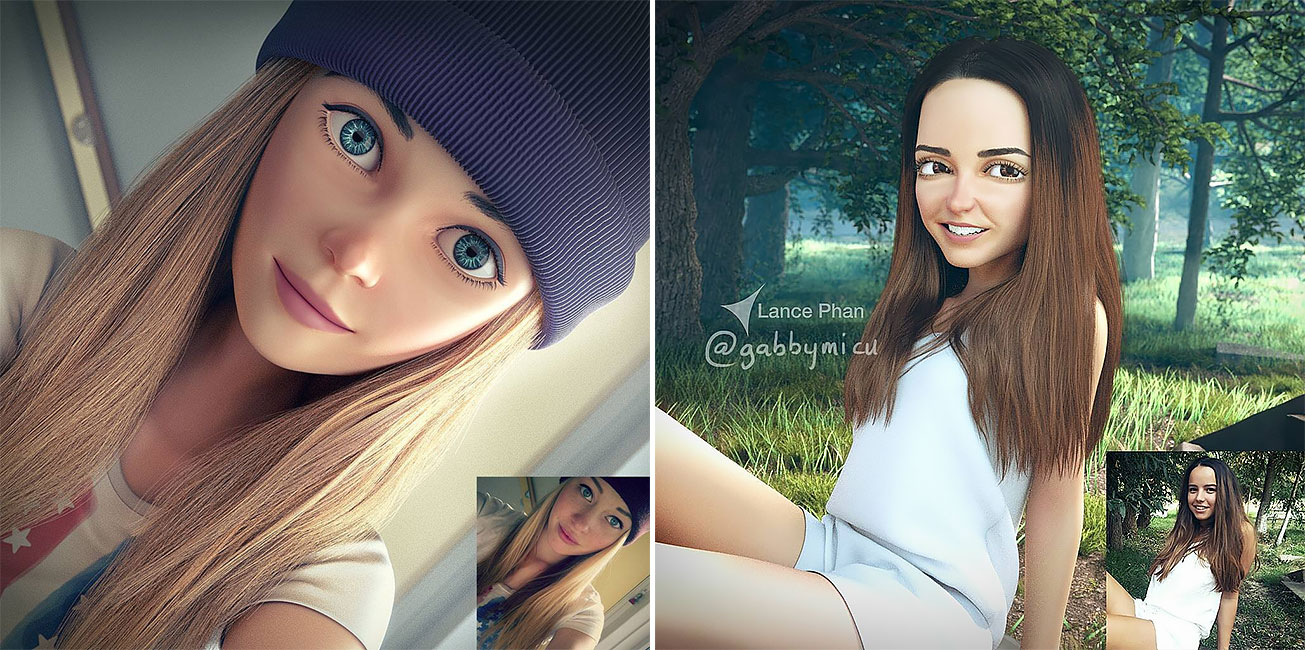 Artist Turns People Into 3D Pixar-Like Characters And You Can Become ...