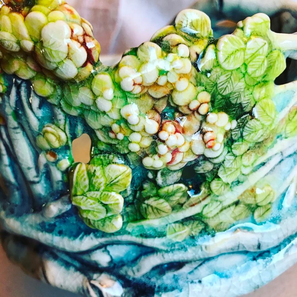 Artist Heesoo Lee Makes Beautiful Aspen Trees Grow On Delicate Ceramic ...