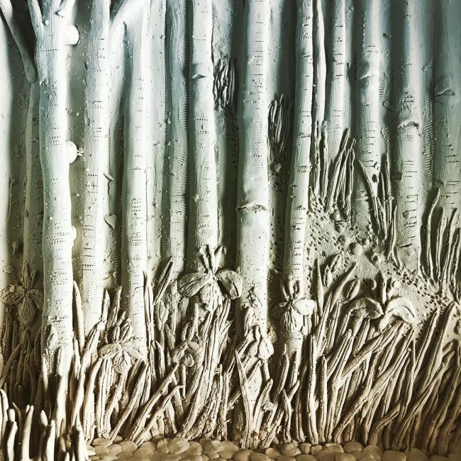 Artist Heesoo Lee Makes Beautiful Aspen Trees Grow On Delicate Ceramic ...