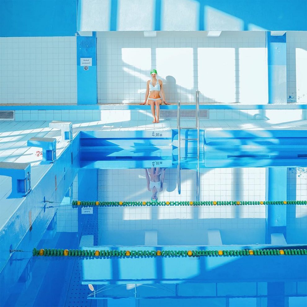 Synchronistic Images Captured In Soviet Era Swimming Pools By ...