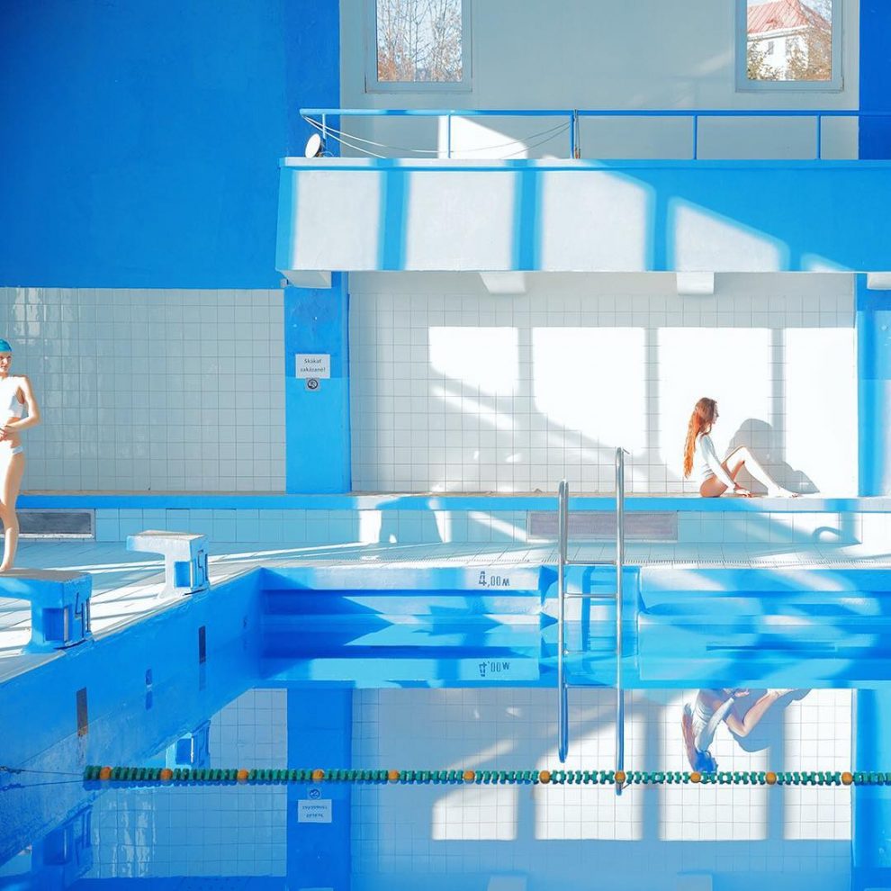 Synchronistic Images Captured In Soviet Era Swimming Pools By ...