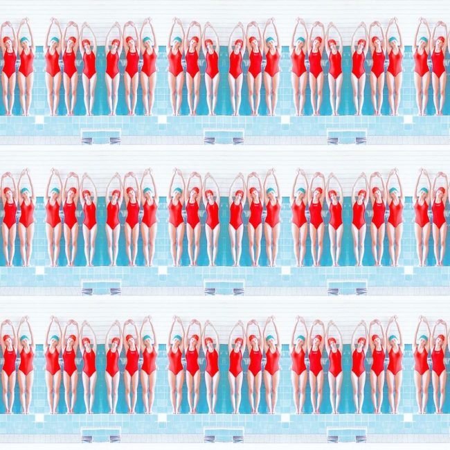 Synchronistic Images Captured In Soviet Era Swimming Pools By ...