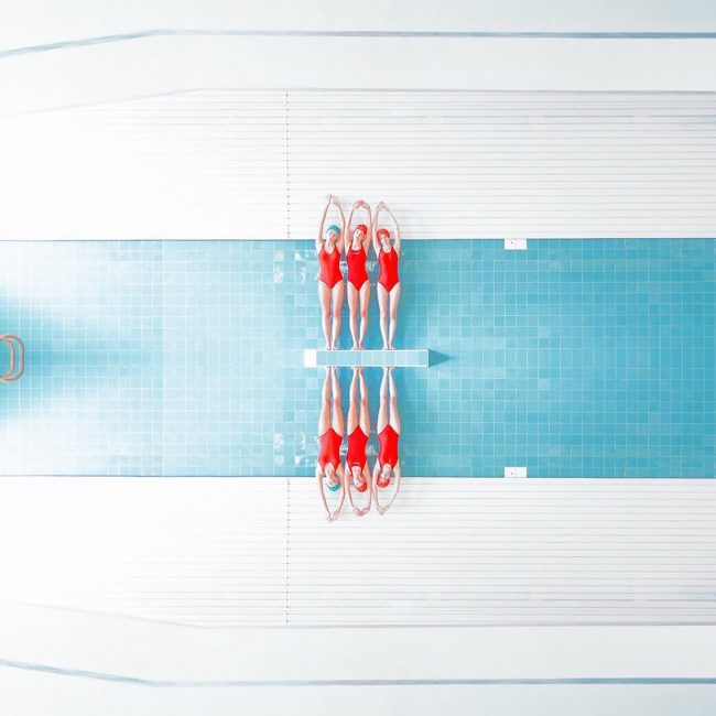 Synchronistic Images Captured In Soviet Era Swimming Pools By ...