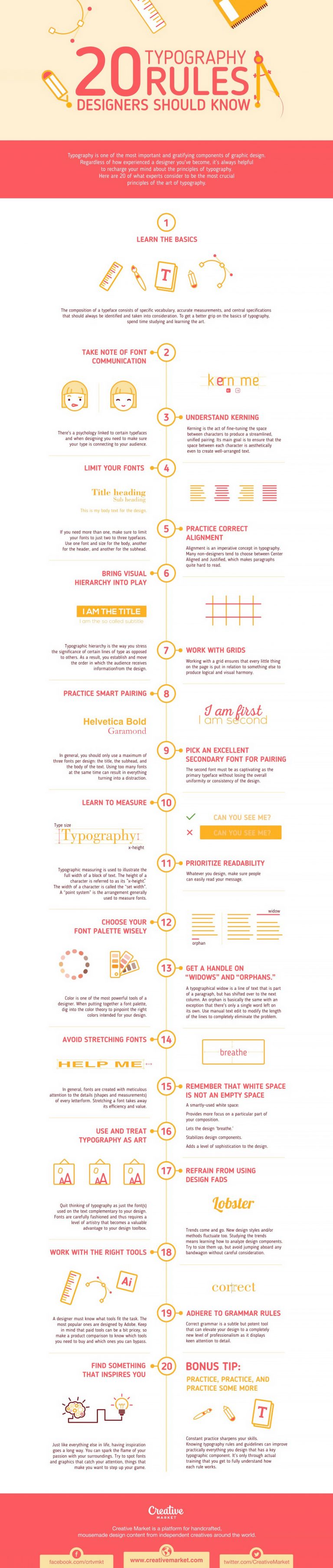 20 Typography Rules Every Designer Should Know » Design You Trust ...
