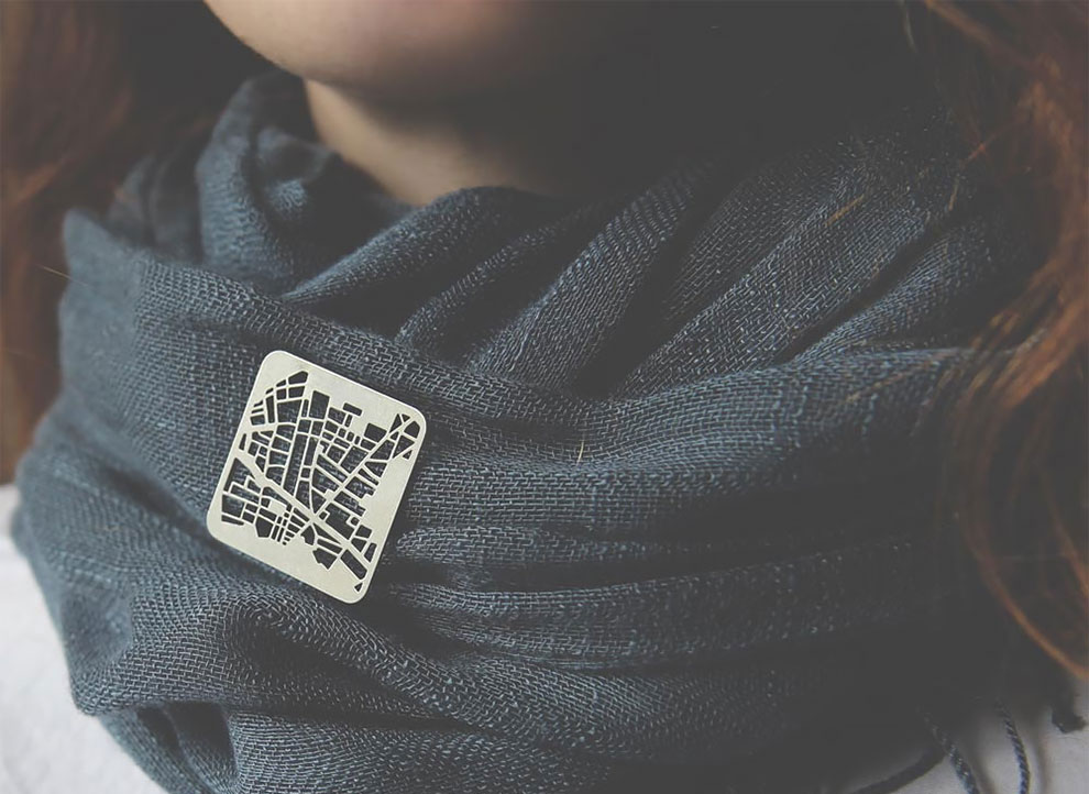 Israeli Designer Creates Unique Jewelry From City Maps » Design You ...