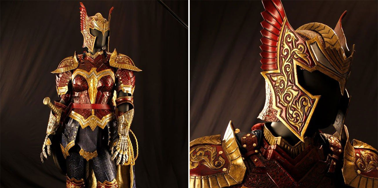 Stunning Medieval Wonder Woman Battle Armor Fit For An Amazon Princess ...