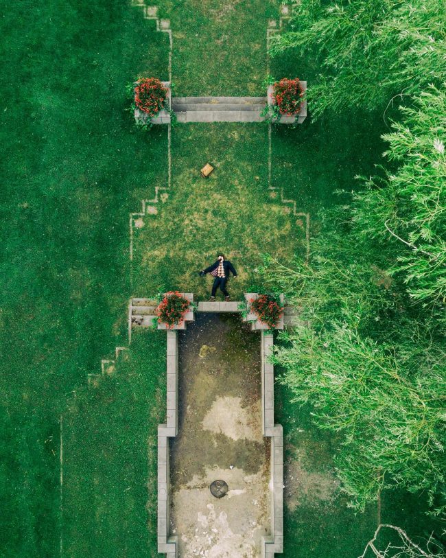 Symmetric Top-Down Photographs Inspired By Nintendo Games Of The 80’s ...