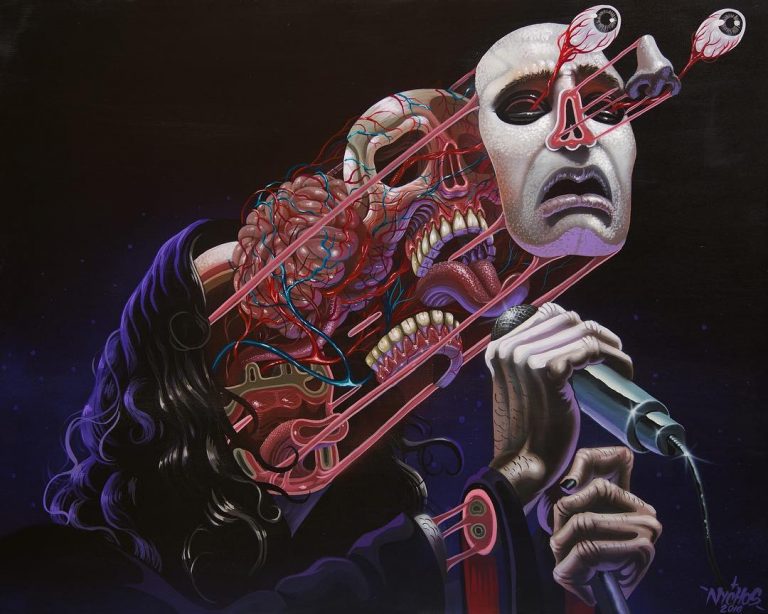 Street Art “Surgeon” Cuts Open Cartoon And Media Characters To Reveal ...