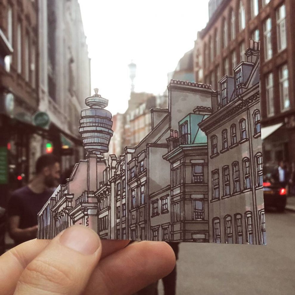 Cut-Out Ink And Pen Illustrations Of London’s Oldest Pubs And Other ...
