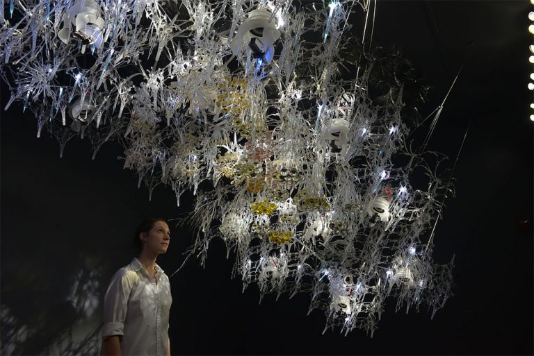 Artist Philip Beesley Merges Chemistry, Artificial Intelligence, And ...