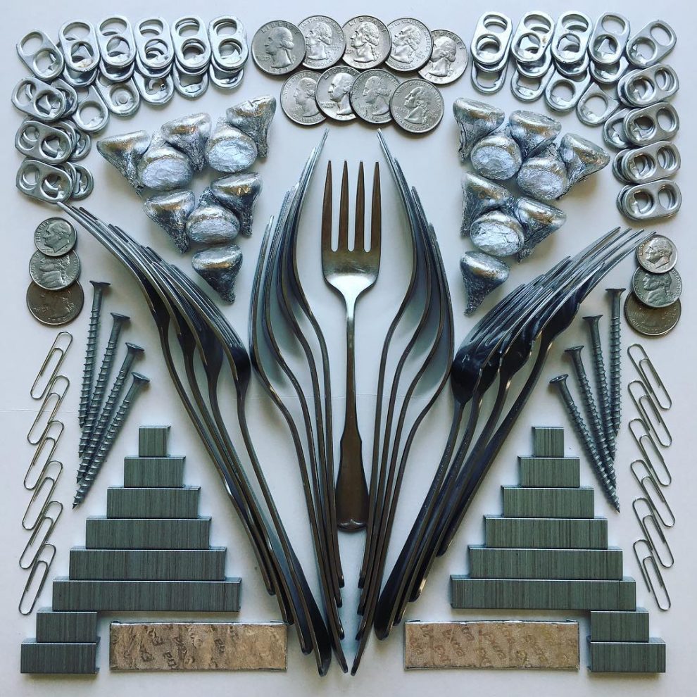 Everyday Objects Obsessively Organized Into Patterns By Adam Hillman ...