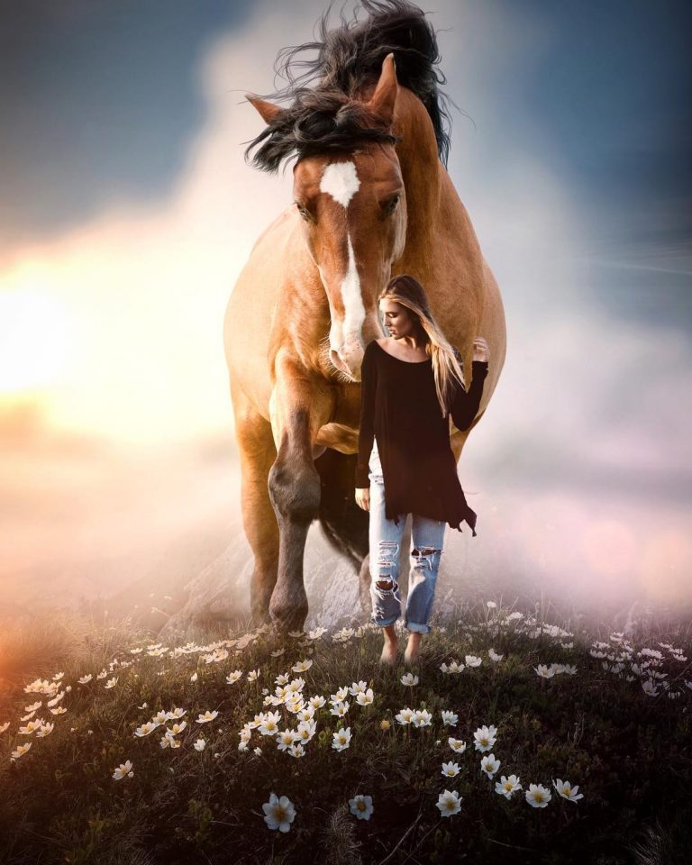 “Giant Animals And Tiny Humans”: Breathtaking Surreal Photo ...