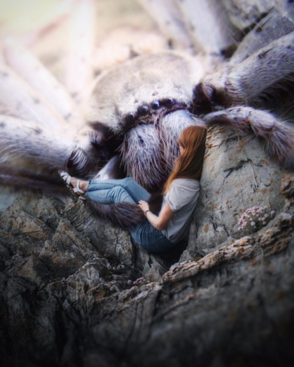 “Giant Animals And Tiny Humans”: Breathtaking Surreal Photo ...