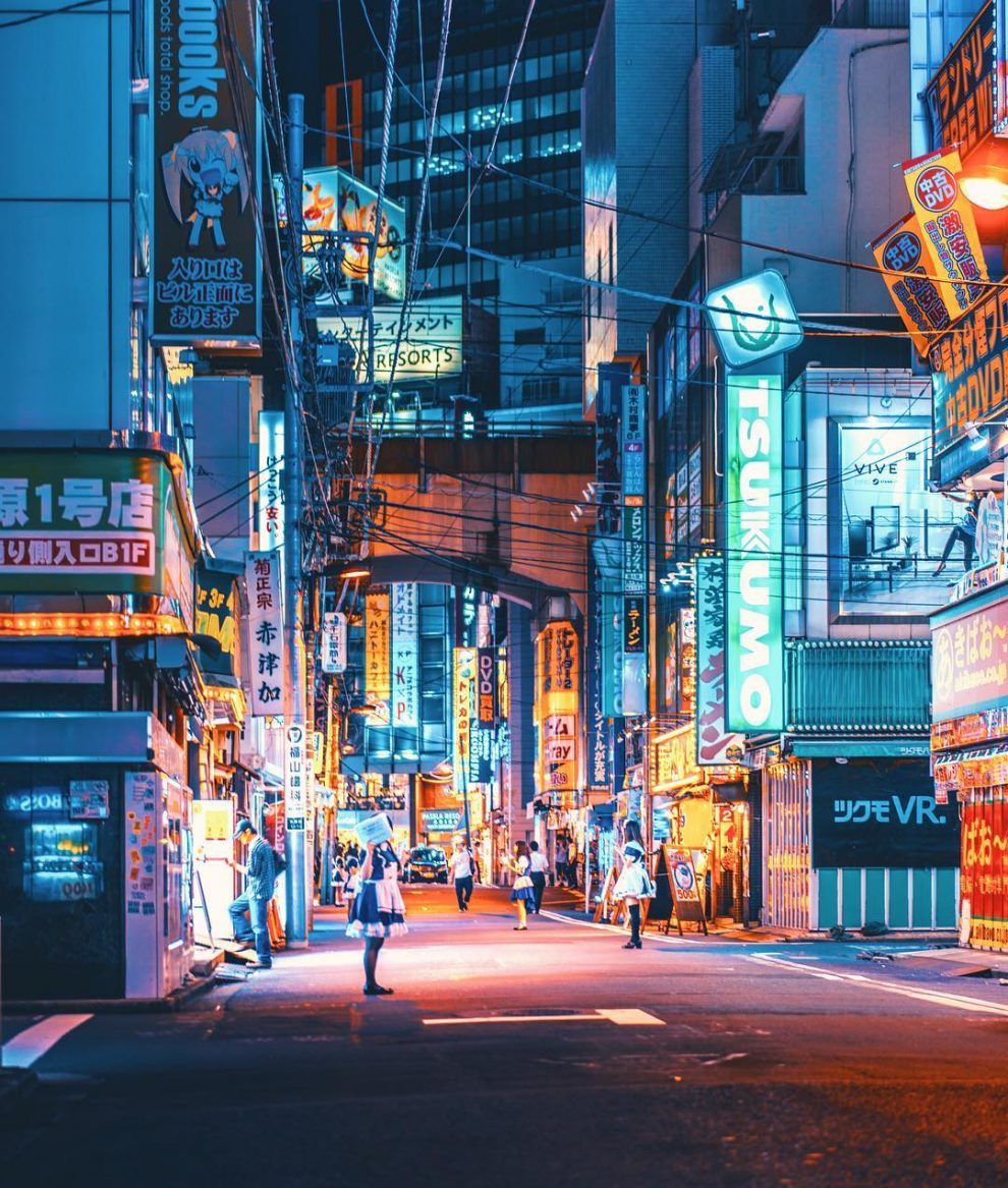 Photographer Naohiro Yako Captures Colorful And Dazzling Nighttime ...