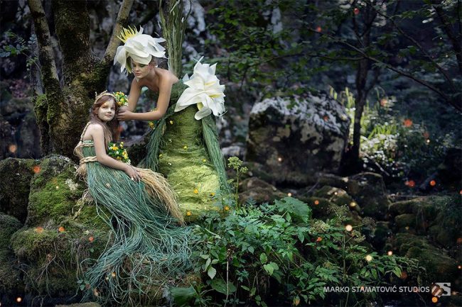 Serbian Photographer Brings Slavic Goddesses Vesna And Lada Back From ...