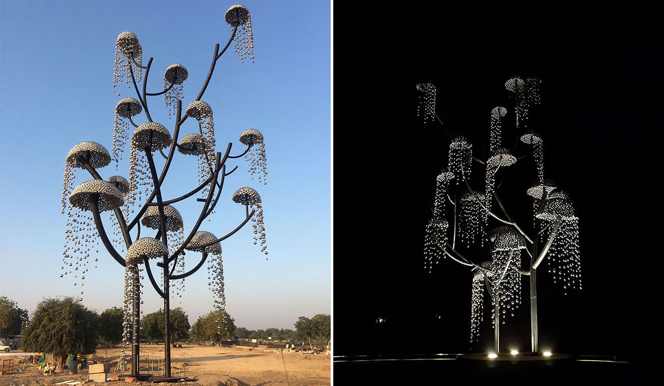 Indian Artist Has Created “Kalpavriksha – The Wish Fulfilling Tree ...