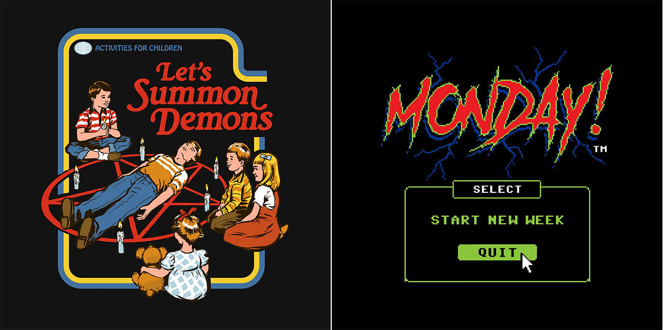 Hilarious Dark Humor Retro Illustrations By Steven Rhodes » Design You ...