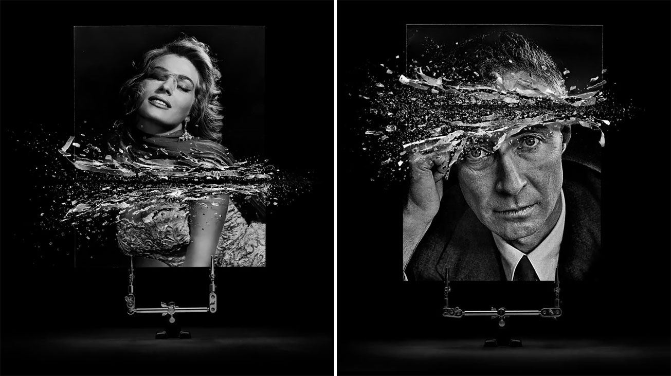 These Photos of Bullets Tearing Apart Portraits Aren’t What They Seem ...