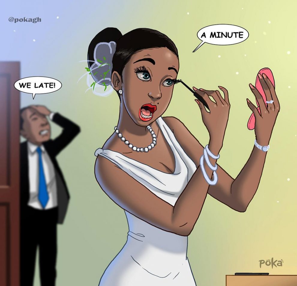 Ghanaians Have A Lot Of Feelings About This Simple Illustration By Poka ...
