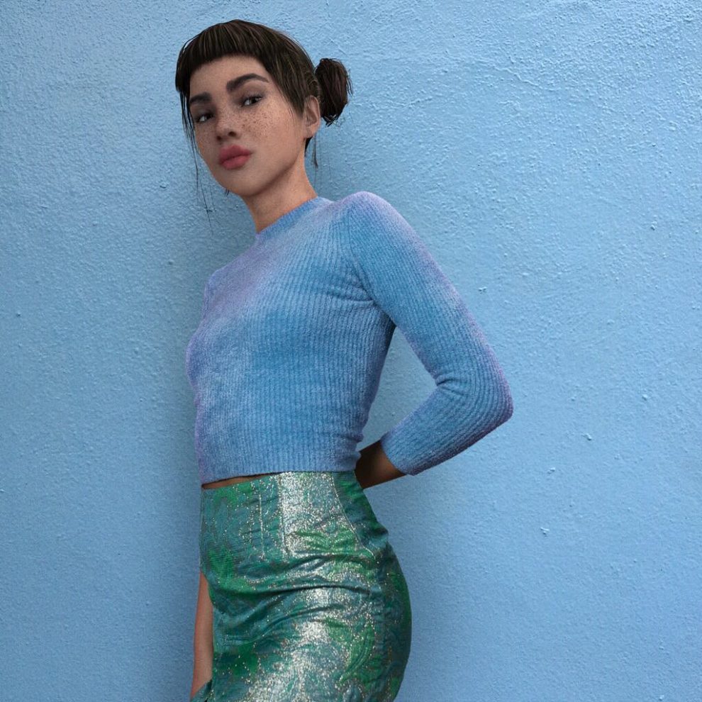 This Virtual Avatar-Girl Takes Over Instagram Posing As Regular ...