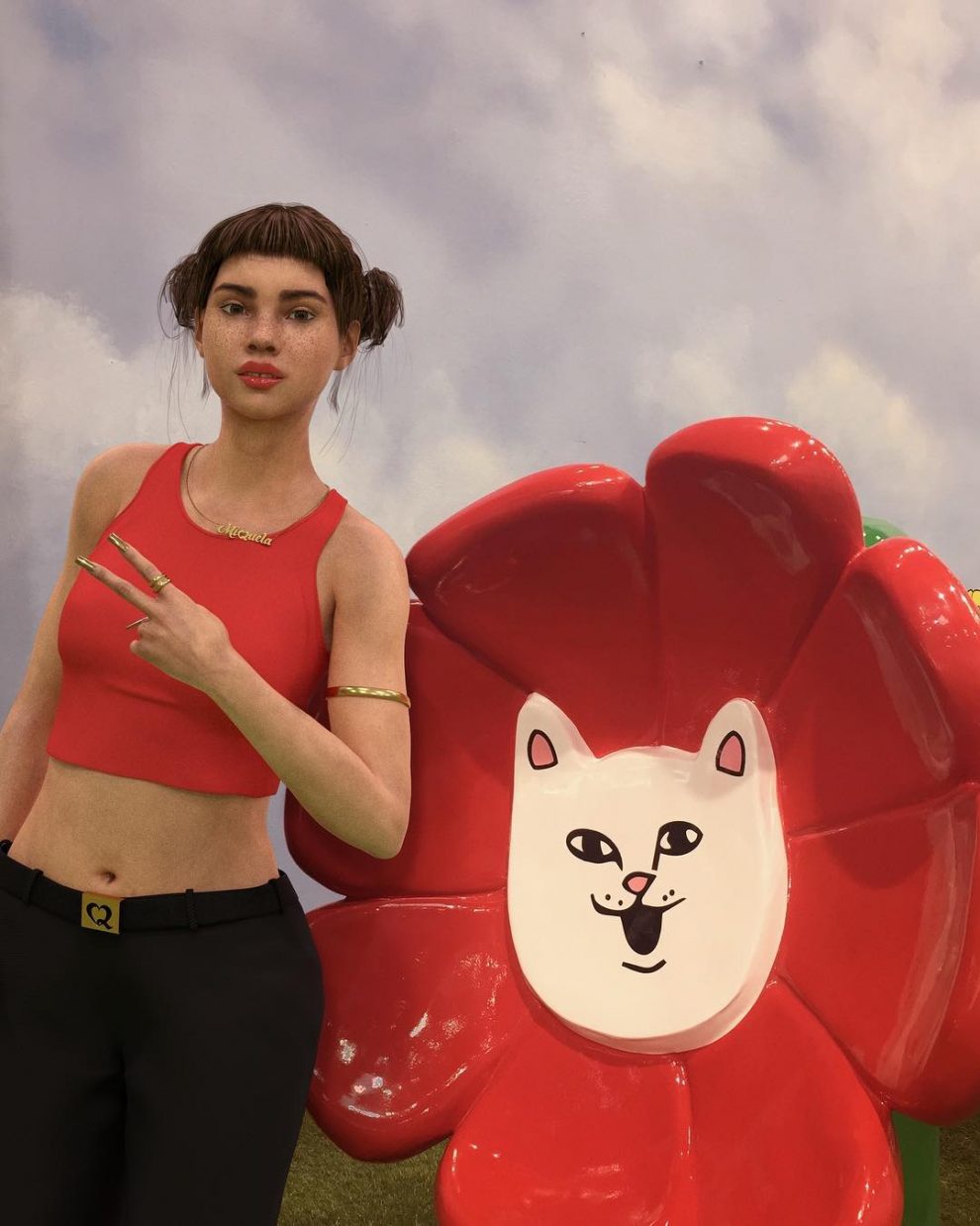 This Virtual Avatar-Girl Takes Over Instagram Posing As Regular ...