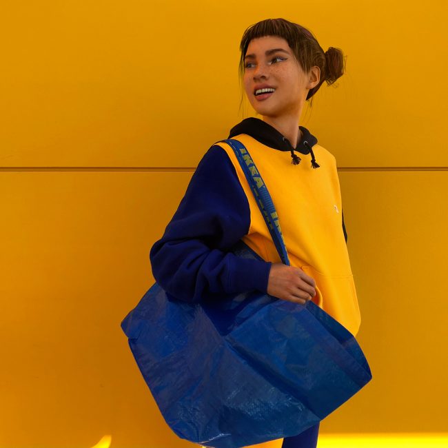 This Virtual Avatar-Girl Takes Over Instagram Posing As Regular ...