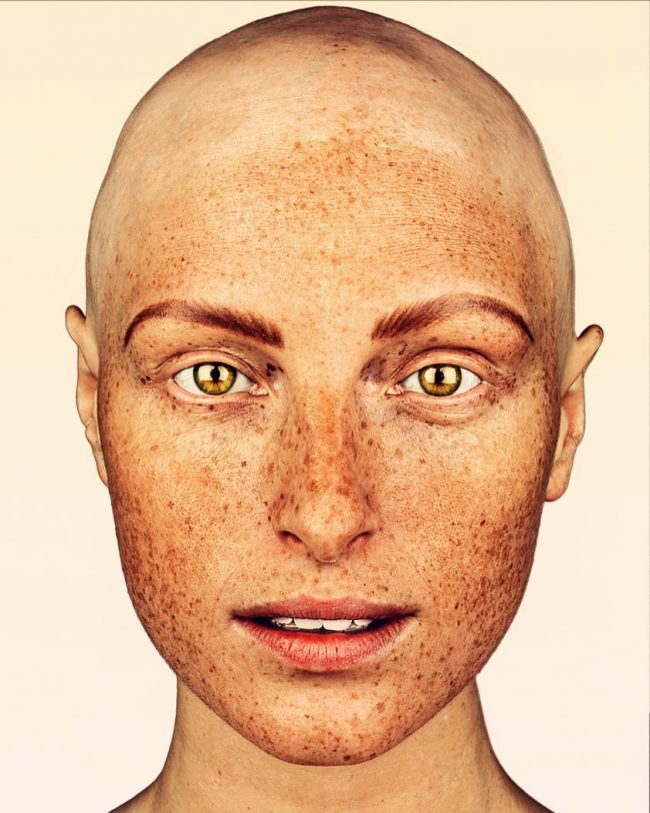 Stunning Beauty Photography Of Freckled Individuals By Brock Elbank ...