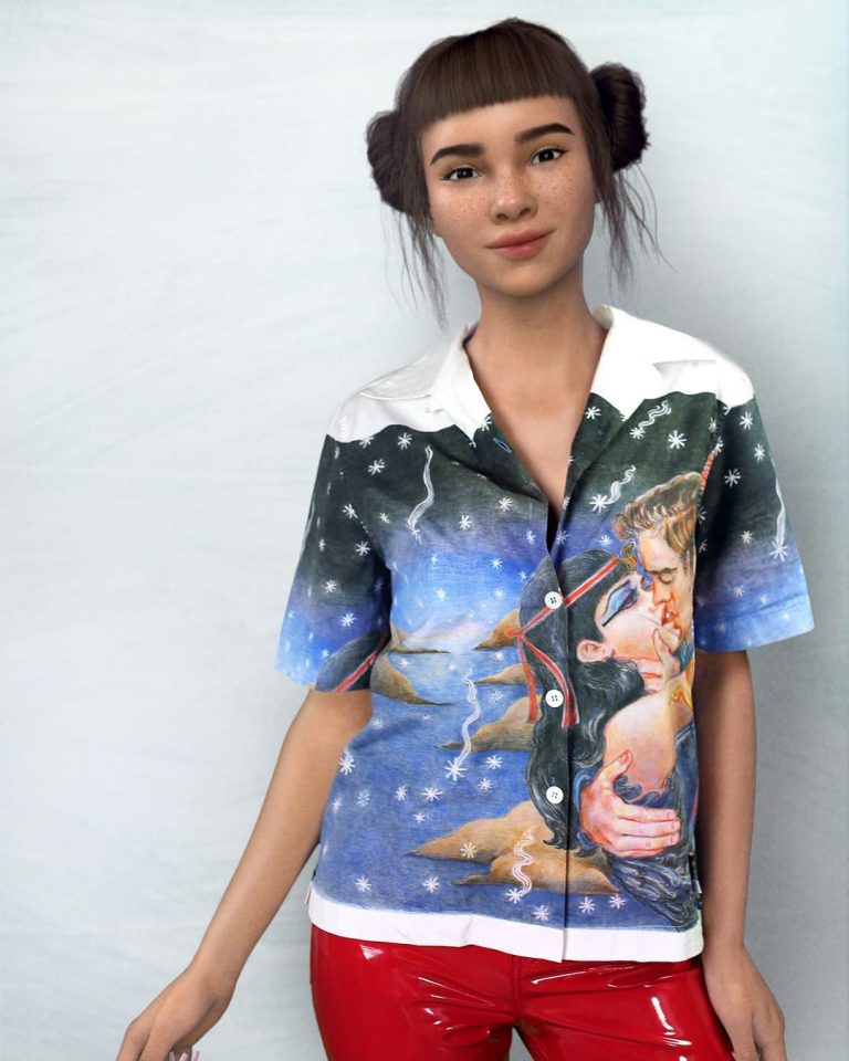 This Virtual Avatar-Girl Takes Over Instagram Posing As Regular ...