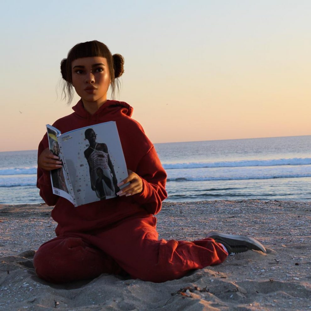 This Virtual Avatar-Girl Takes Over Instagram Posing As Regular ...