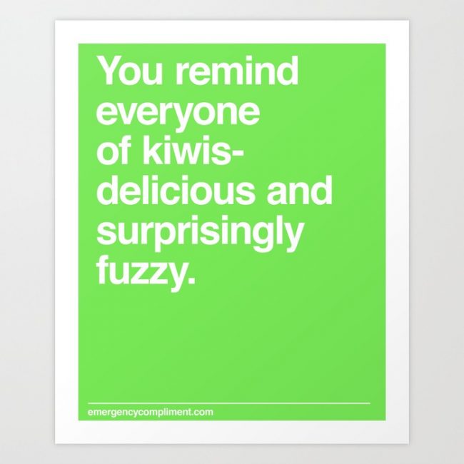 Emergency Compliments To Cheer You Up » Design You Trust — Design Daily ...