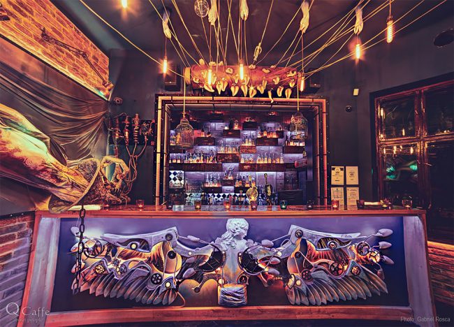 Bunch Of Artists Unite To Design The Interior Of This Surreal Bar And ...
