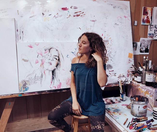 18-Year-Old Painter Stuns The Art World With Her Vibrant Paintings ...
