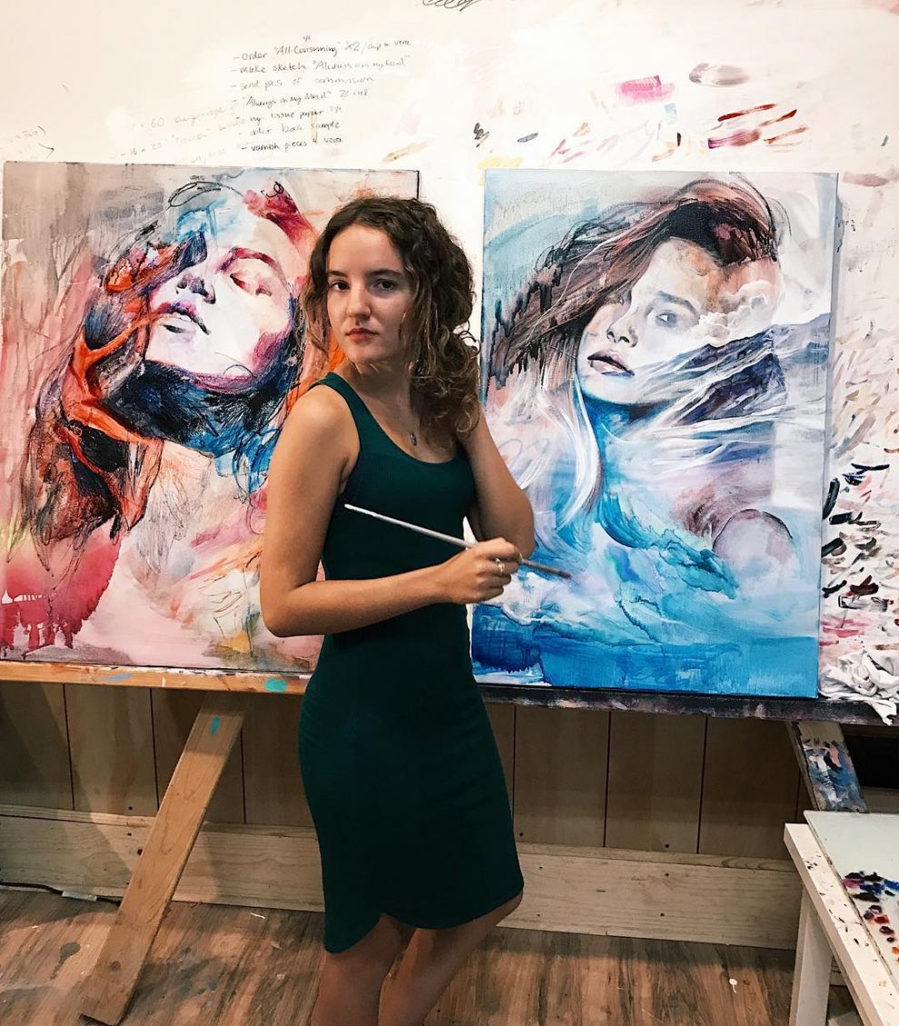 18-Year-Old Painter Stuns The Art World With Her Vibrant Paintings ...