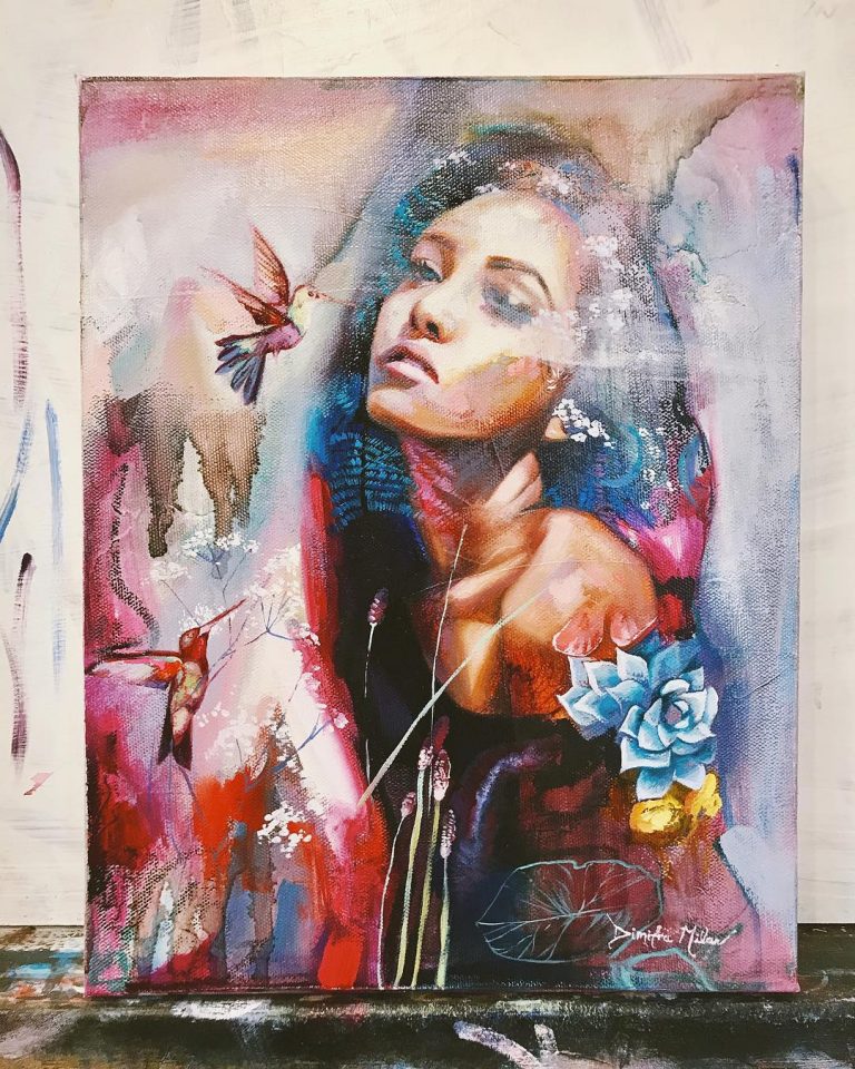18-Year-Old Painter Stuns The Art World With Her Vibrant Paintings ...
